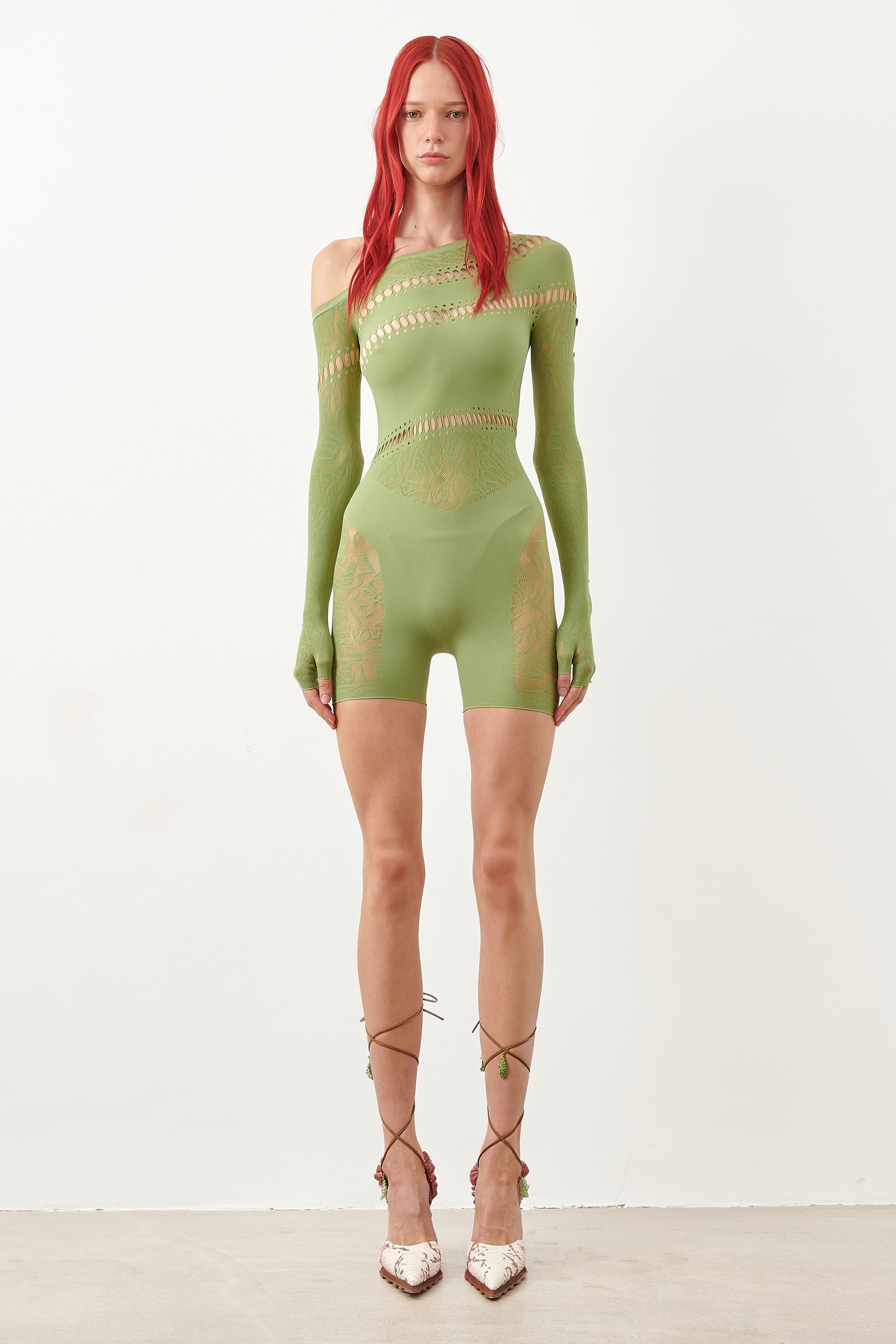 Ivy Jumpsuit Sativa Green | POSTER GIRL