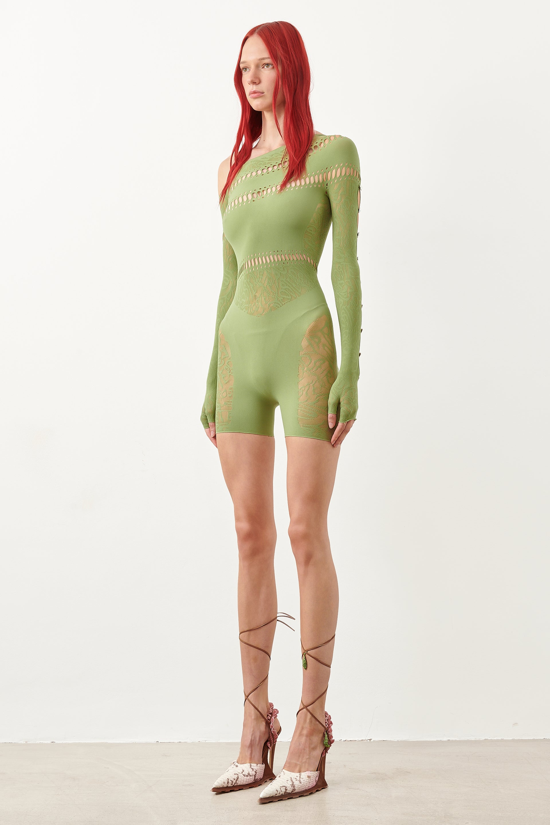 Ivy Jumpsuit Sativa Green | POSTER GIRL
