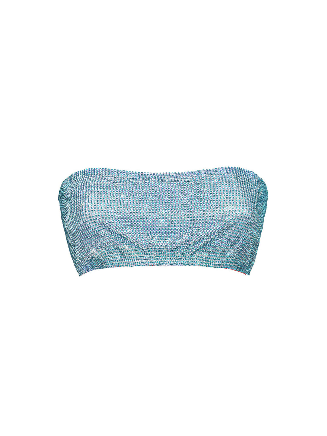 Rhinestoned Brooke Bra Crystallised Cerulean | POSTER GIRL